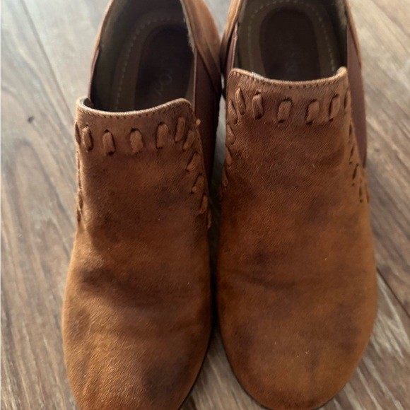 Eurosoft | Shoes | Eurosoft Brown Leather Slipon Shoes | Poshmark